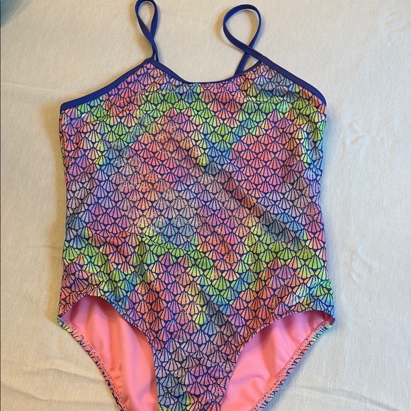 Limited Too | Swim | Limited Too Pink And Blue Swimsuit | Poshmark